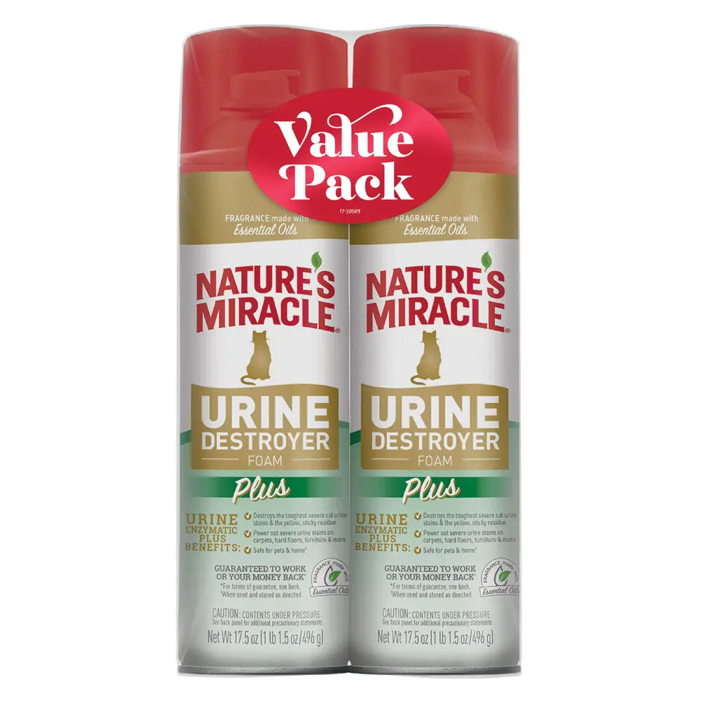 Nature's Miracle Urine Destroyer Plus for Cats - Foam - Eureka, CA - Ferndale, CA - Nilsen Company