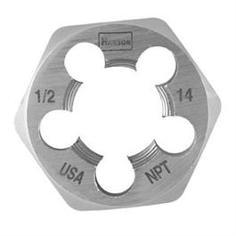 Hexagon Die, National Pipe Taper Thread, 1/2-In. x 14 - Eureka, CA ...