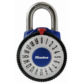 Magnification Combination Padlock, Assorted Colors - Eureka, CA ...