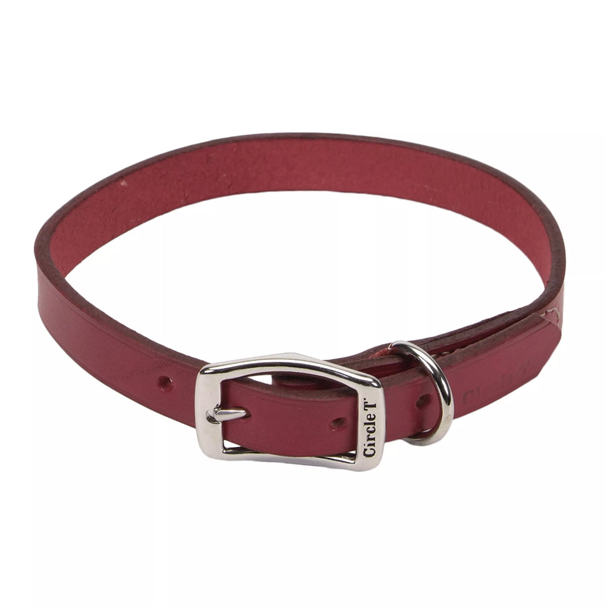 Coastal Pet Products Circle T Oak Tanned Leather Town Dog Collar ...