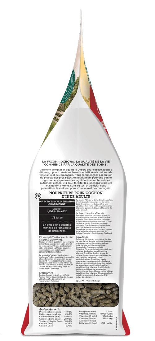 Oxbow Essentials - Adult Guinea Pig Food - Eureka, CA - Ferndale, CA ...