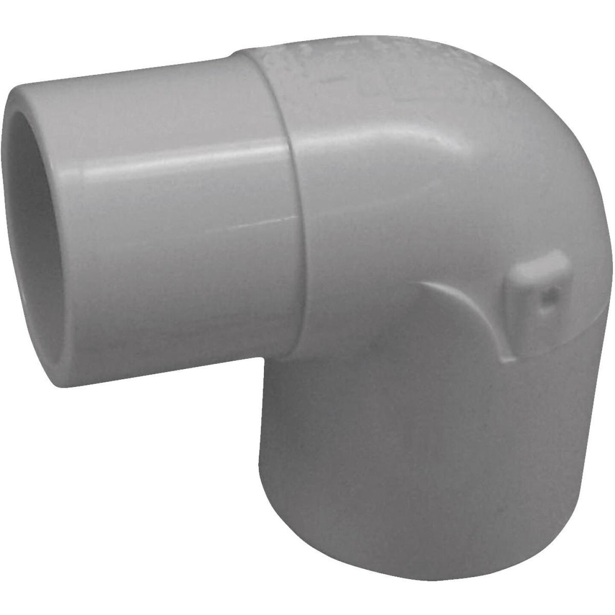 Charlotte Pipe 2 In. Slip x Spigot Schedule 40 Street PVC Elbow ...