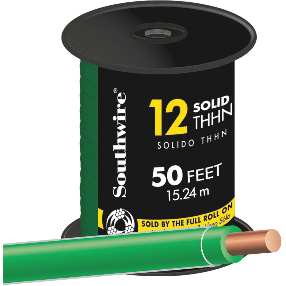 Southwire 50 Ft. 12 AWG Solid Green THHN Wire - Eureka, CA - Ferndale ...