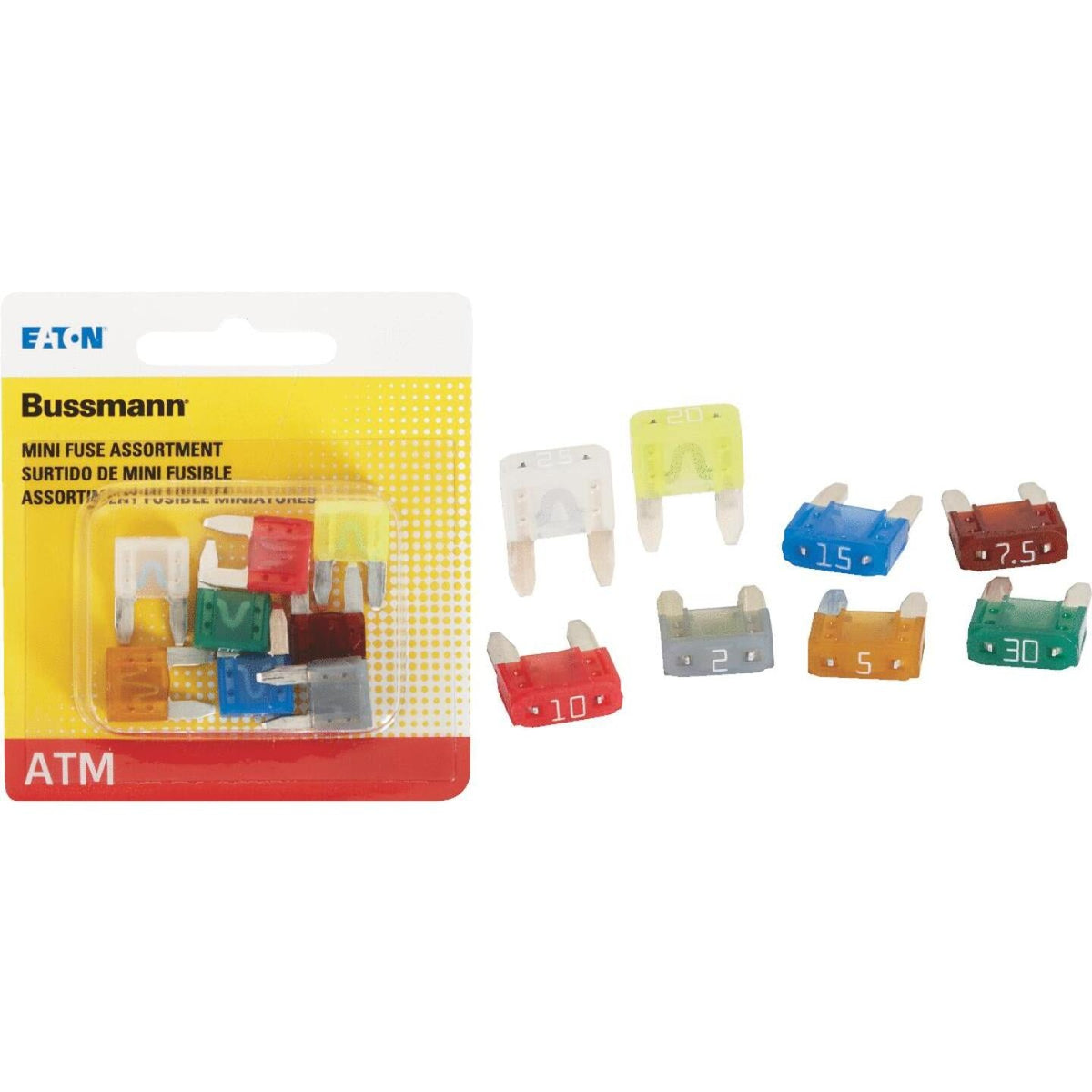 Bussmann ATM Mini Blade Fuse Assortment (8-Pack) - Eureka, CA ...