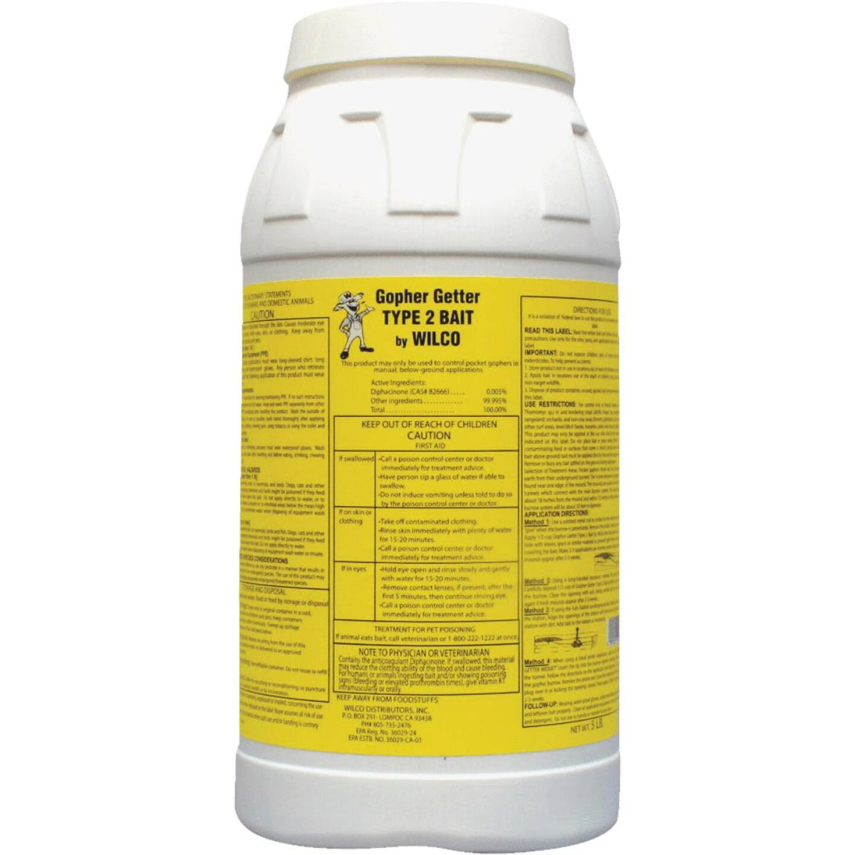 Wilco Gopher Getter 5 Lb. Gopher Bait - Eureka, CA - Ferndale, CA ...