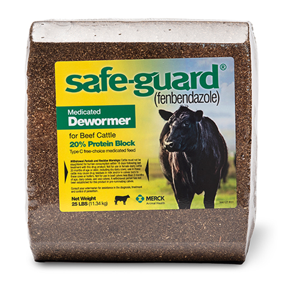 Merck SAFE-GUARD® (fenbendazole) Protein Block (25 Lbs) - Eureka, CA ...