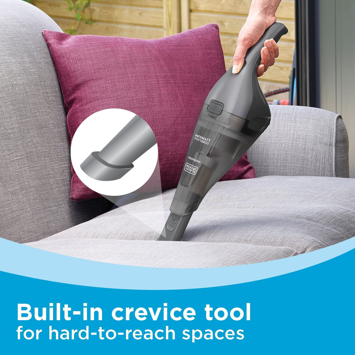 Black & Decker dustbuster® QuickClean™ Cordless and Vacuum - Eureka, CA ...