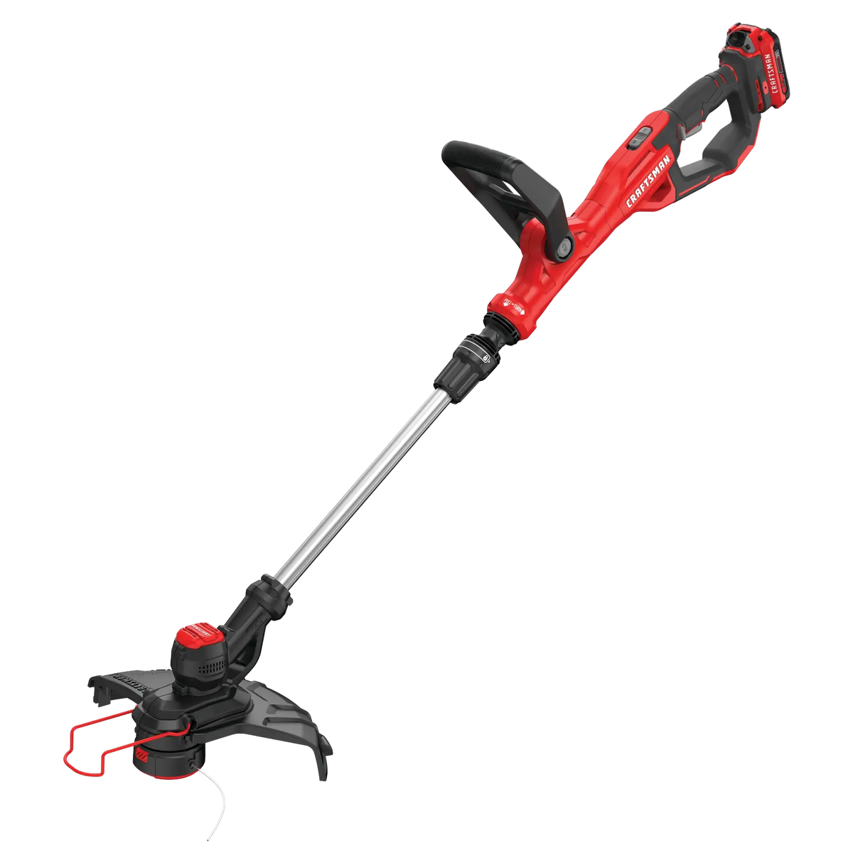 Craftsman V20* Cordless String Trimmer/Edger Kit with Battery & Charger ...