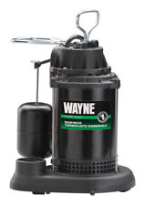Wayne Pumps 1/2 HP 115V Thermoplastic Sump Pump with Vertical Float ...