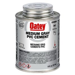 8-oz. Gray PVC Pipe Cement - Eureka, CA - Ferndale, CA - Nilsen Company