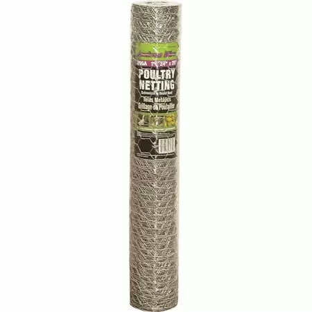 Jackson Wire 1" x 36" x 25' Poultry Netting 20 Gauge Hex Pack - Eureka ...