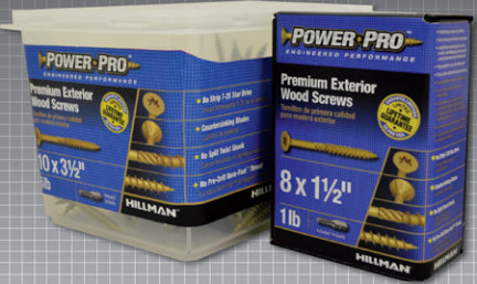 SCREW 9X2-1/4 STARDECK 1000HR 5 LB BOX - - Nilsen Company