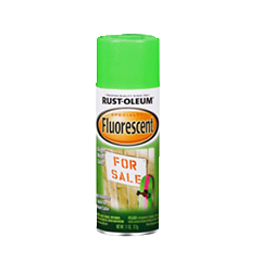 Rust-Oleum® Specialty Fluorescent Spray Fluorescent Green - Eureka, CA ...