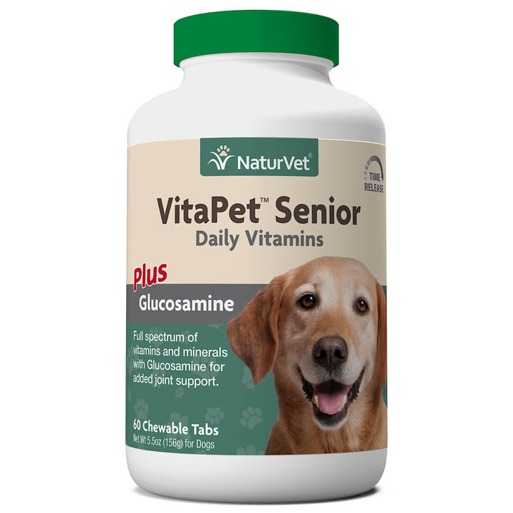 NaturVet VitaPet™ Senior Daily Vitamins Chewable Tablets - Eureka, CA ...