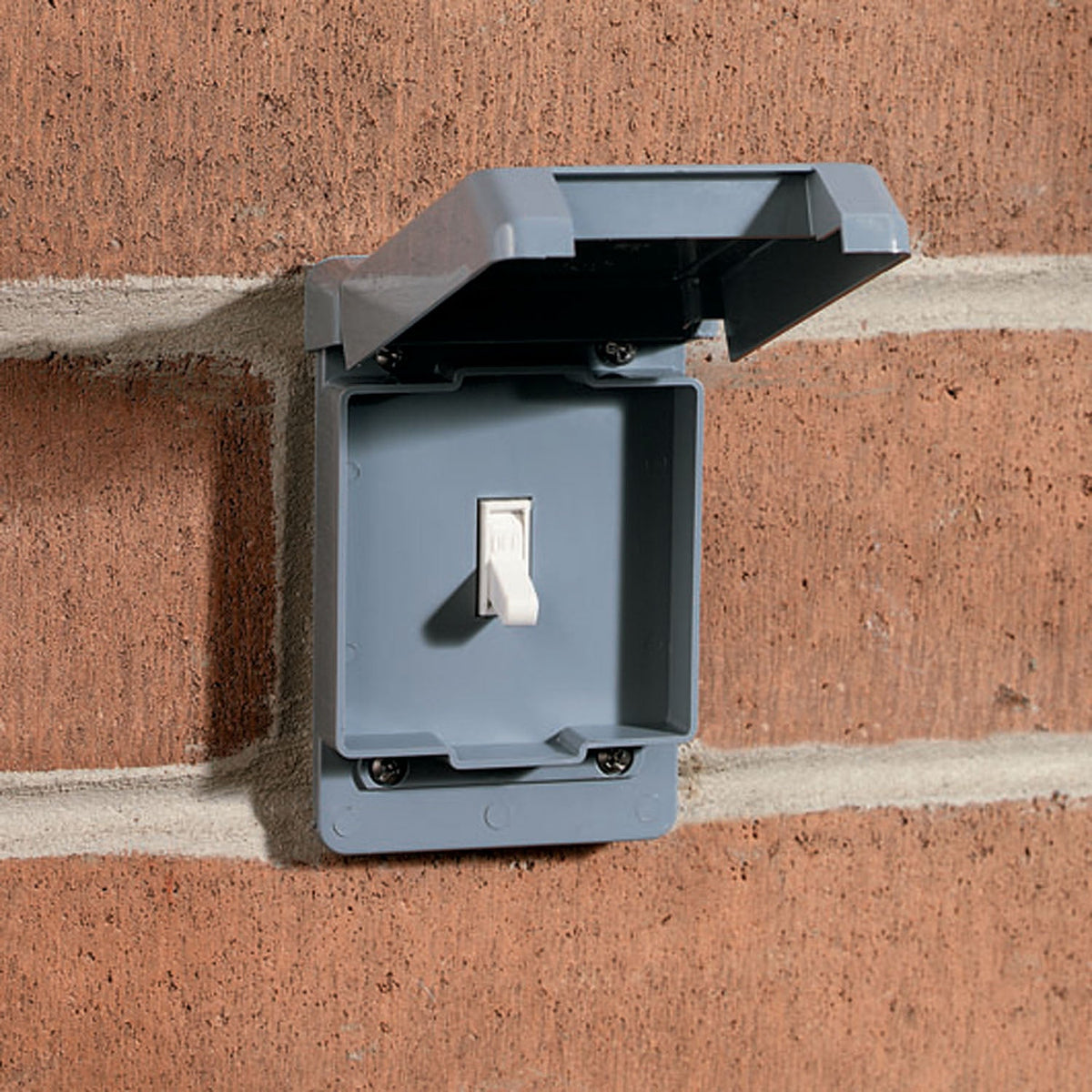Thomas & Betts Carlon PVC Switch Box Weatherproof Cover, Single Gang ...